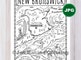 New Brunswick Coloring Page Canada Province Provincial Map - Etsy Canada