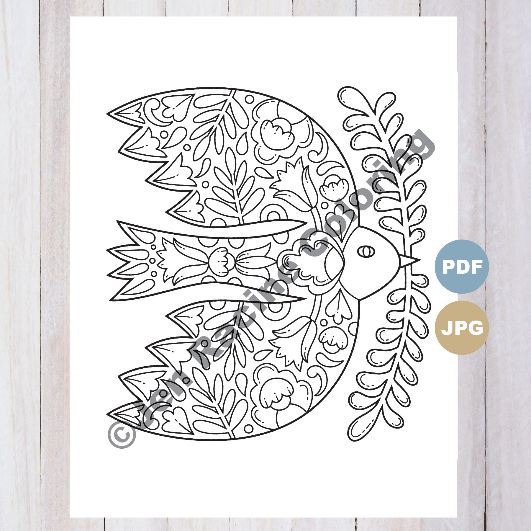 Modern Art Coloring Pages
