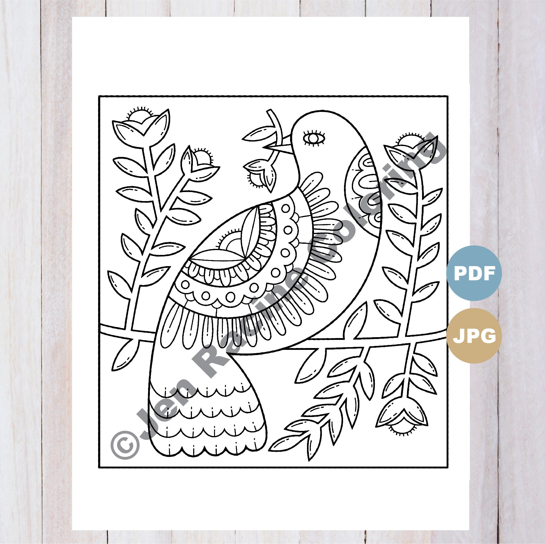 Modern Art Coloring Pages