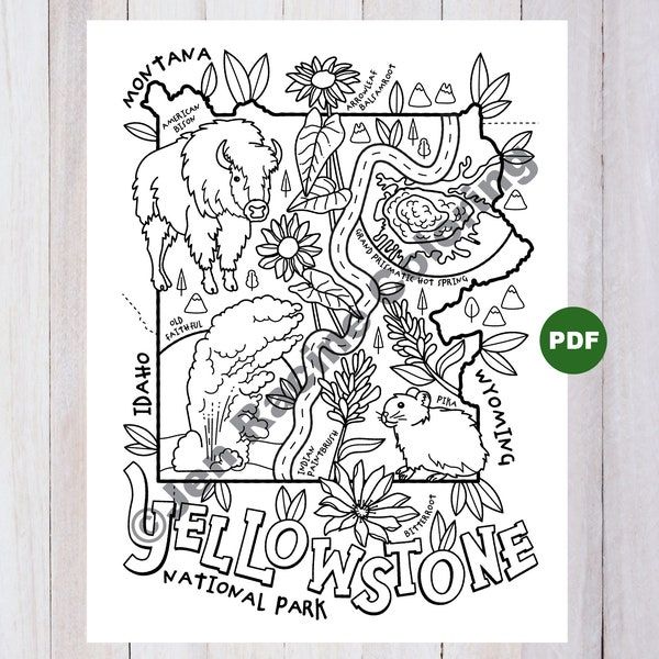 Yellowstone - Etsy