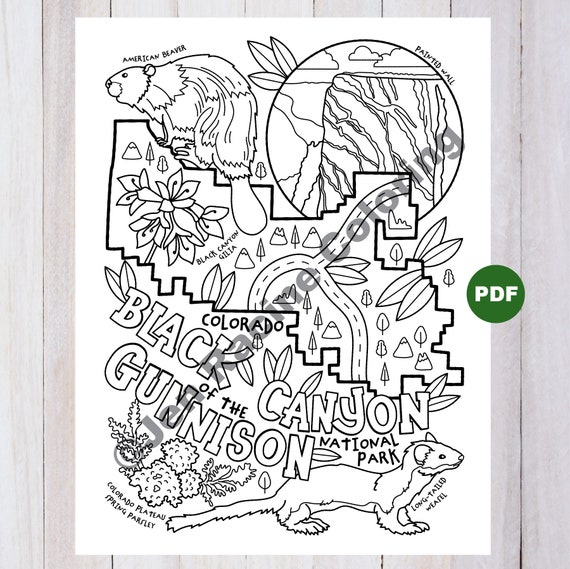 Plateau Coloring Pages