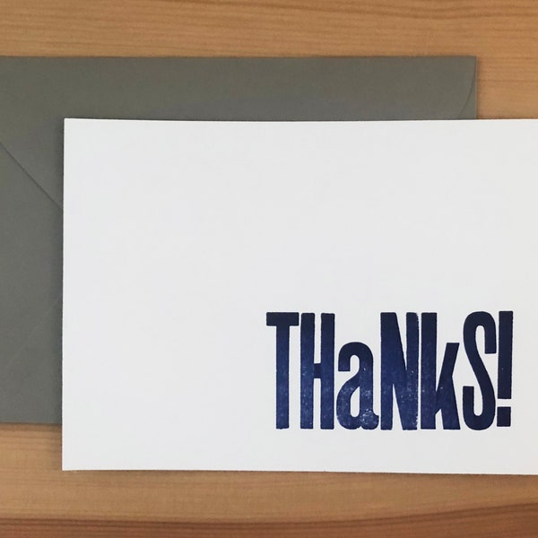 Thank You Note Cards - Etsy