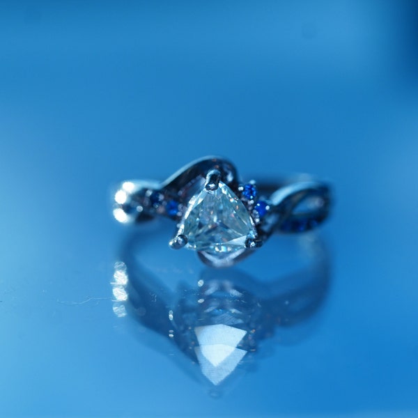 Trillion Sapphires - Etsy