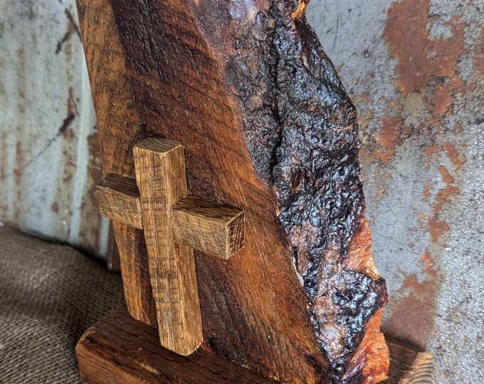 Unique and Beautiful Rustic Cross the Old Rugged Cross/ Repurposed From ...