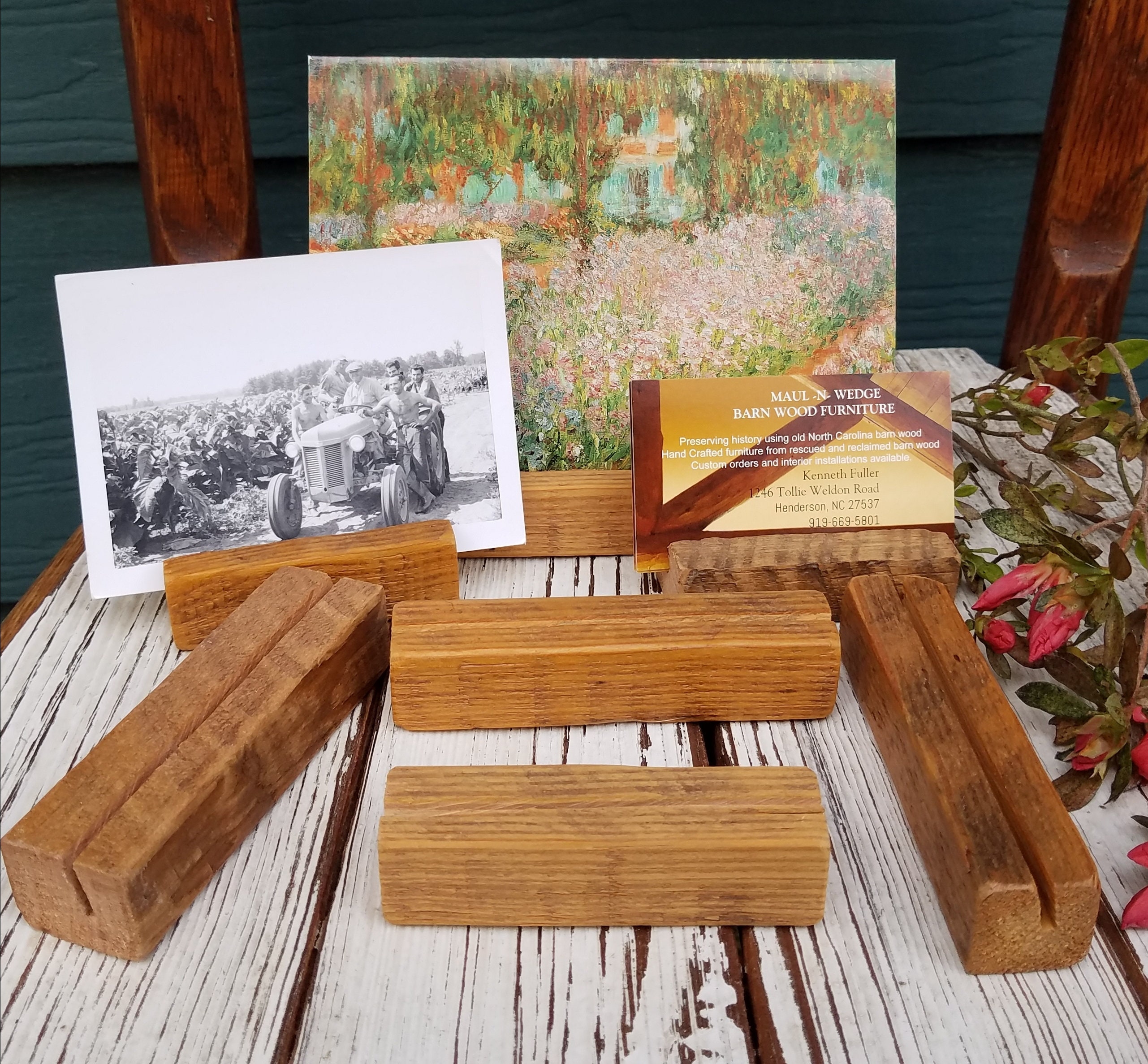 Photo Place Card Greeting Card Post Card Holder 3 inch/4 | Etsy