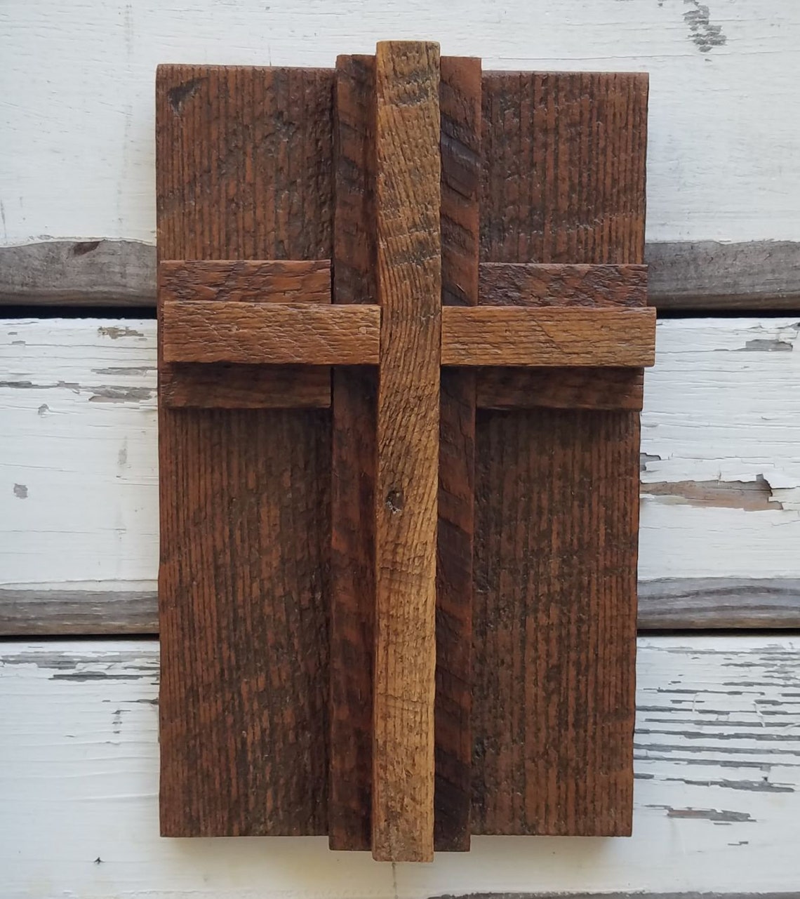 Lovely Barn Wood Crosses on Beautifully Weathered Barn Wood/3d/jesus ...