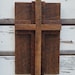 Lovely Barn Wood Crosses on Beautifully Weathered Barn Wood/3d/jesus ...