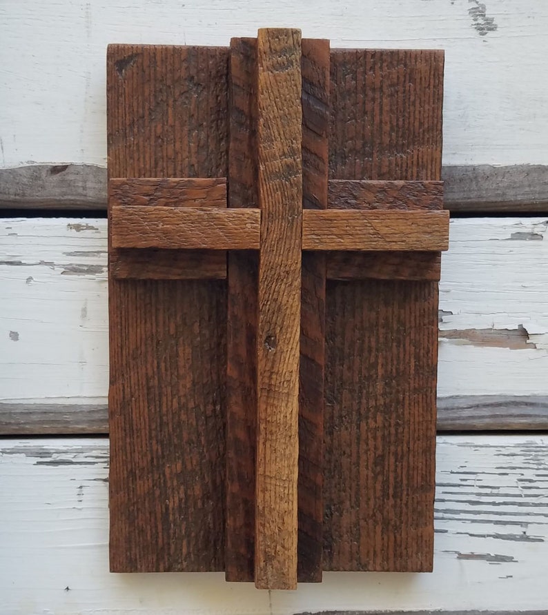 Lovely Barn Wood Crosses on Beautifully Weathered Barn - Etsy