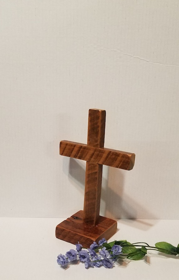 Beautiful Christian Cross Crafted From Barn Wood on Barn Wood - Etsy