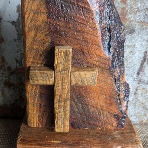 Unique and Beautiful Rustic Cross the Old Rugged Cross/ Repurposed From ...
