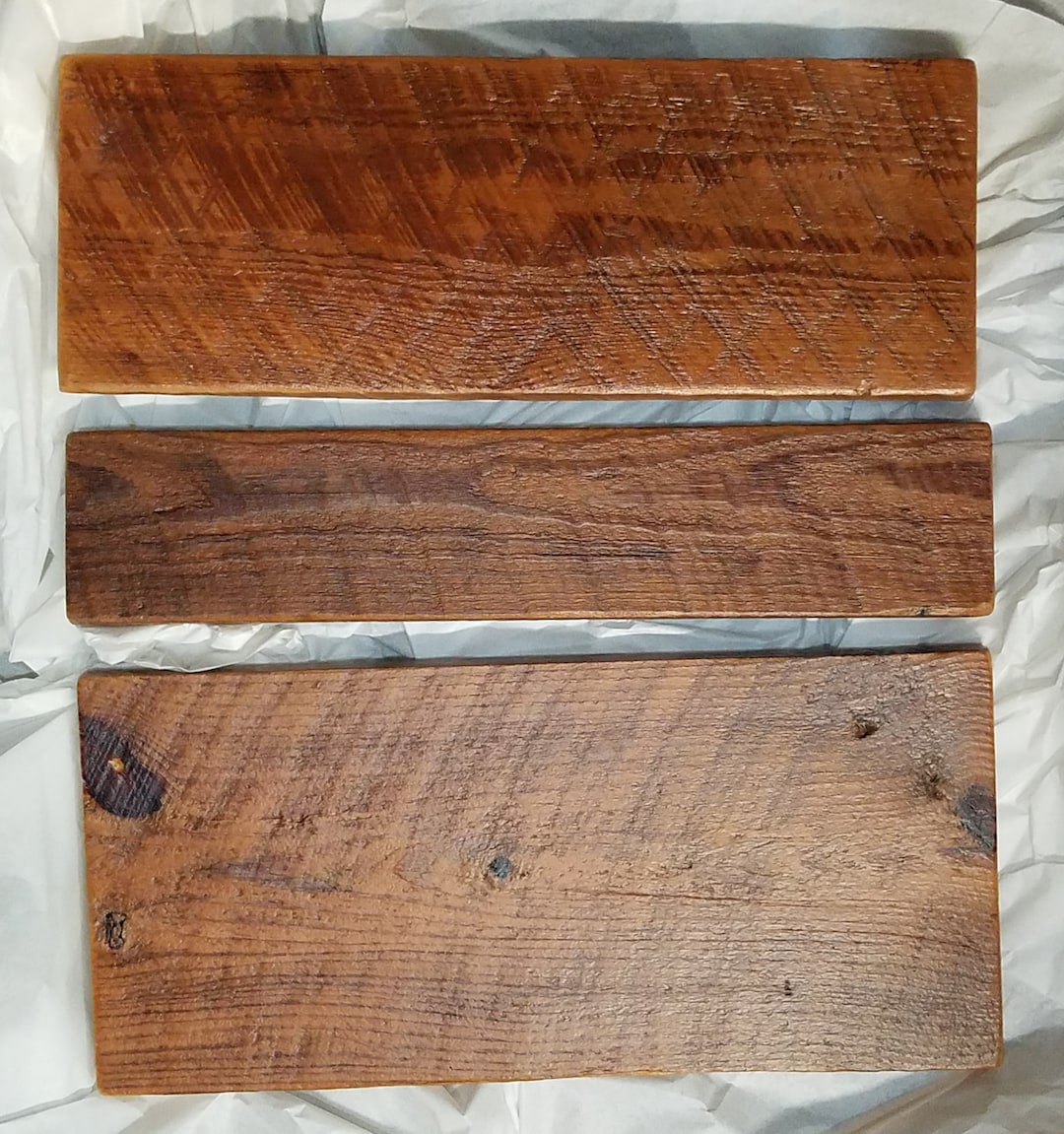3-authentic, Beautiful Barn Wood Planks With a Clear Finish or Raw/each ...
