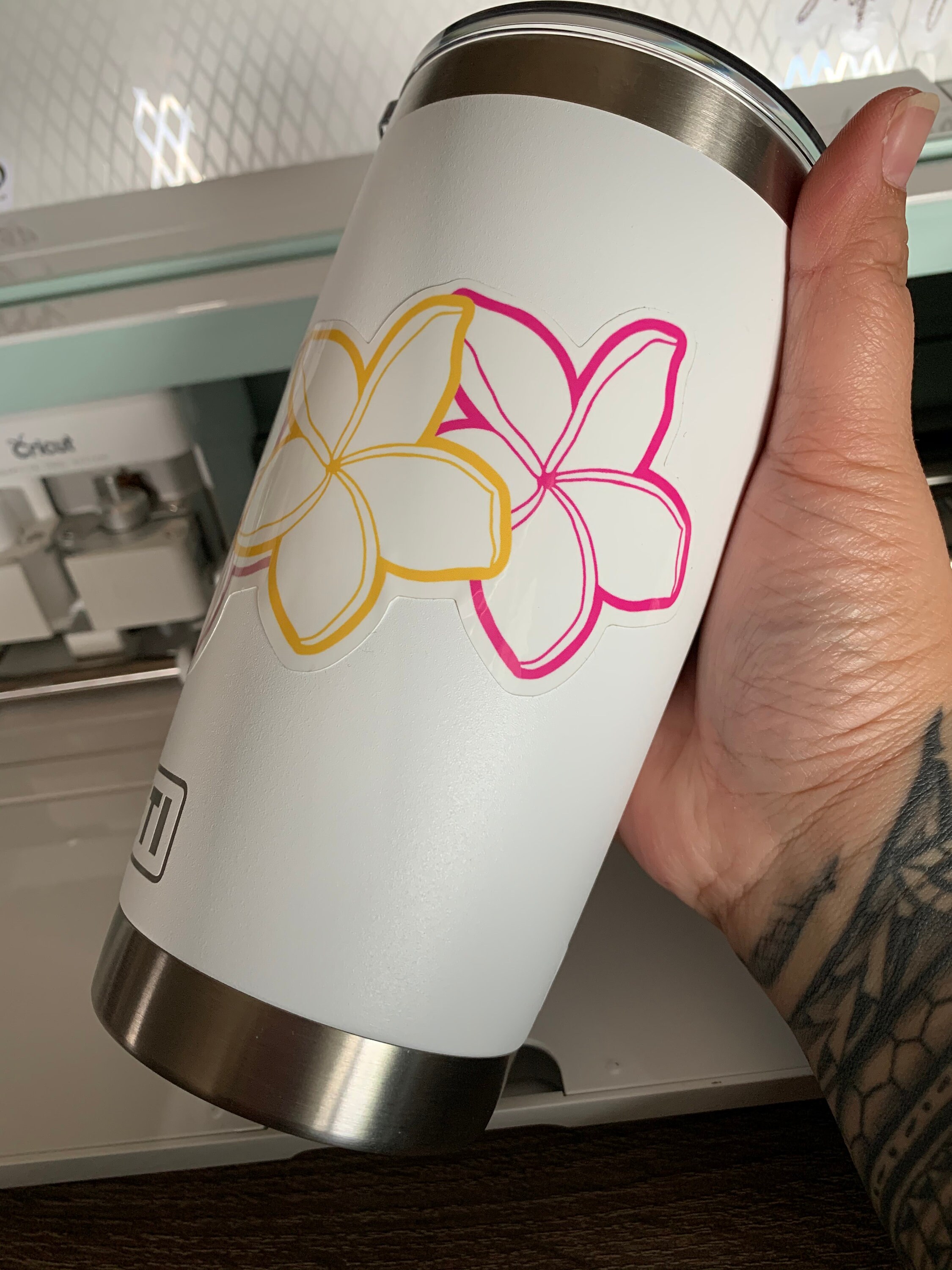 DA PUA PACK Stickers Plumeria Flowers Stickers Plumeria | Etsy