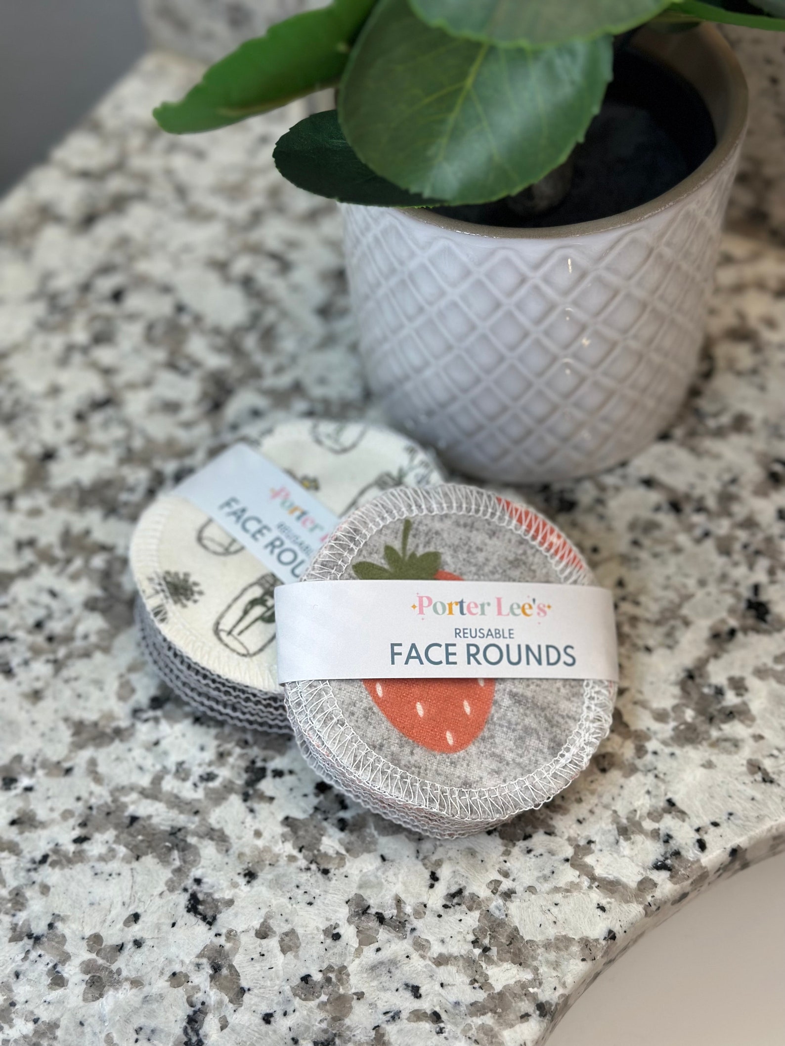 Reusable 3" Face Rounds--set of 10 Assorted Print--cotton Flannel ...