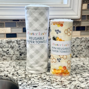 Mini Reusable Paper Towels--surprise Prints--24 Count—porter Lee's - Etsy