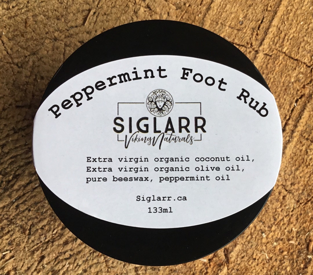 Siglarr PEPPERMINT FOOT RUB Cool, Soothing, Great for Circulation and ...