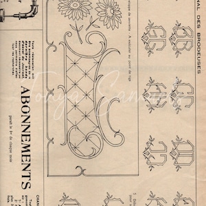 Vintage French Digital Papers - Etsy