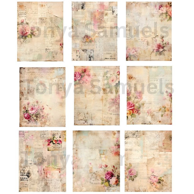 Tattered Pages - Etsy