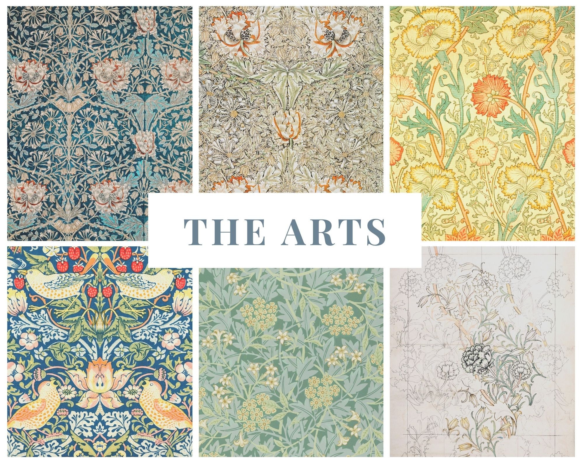The Arts-william Morris - Etsy