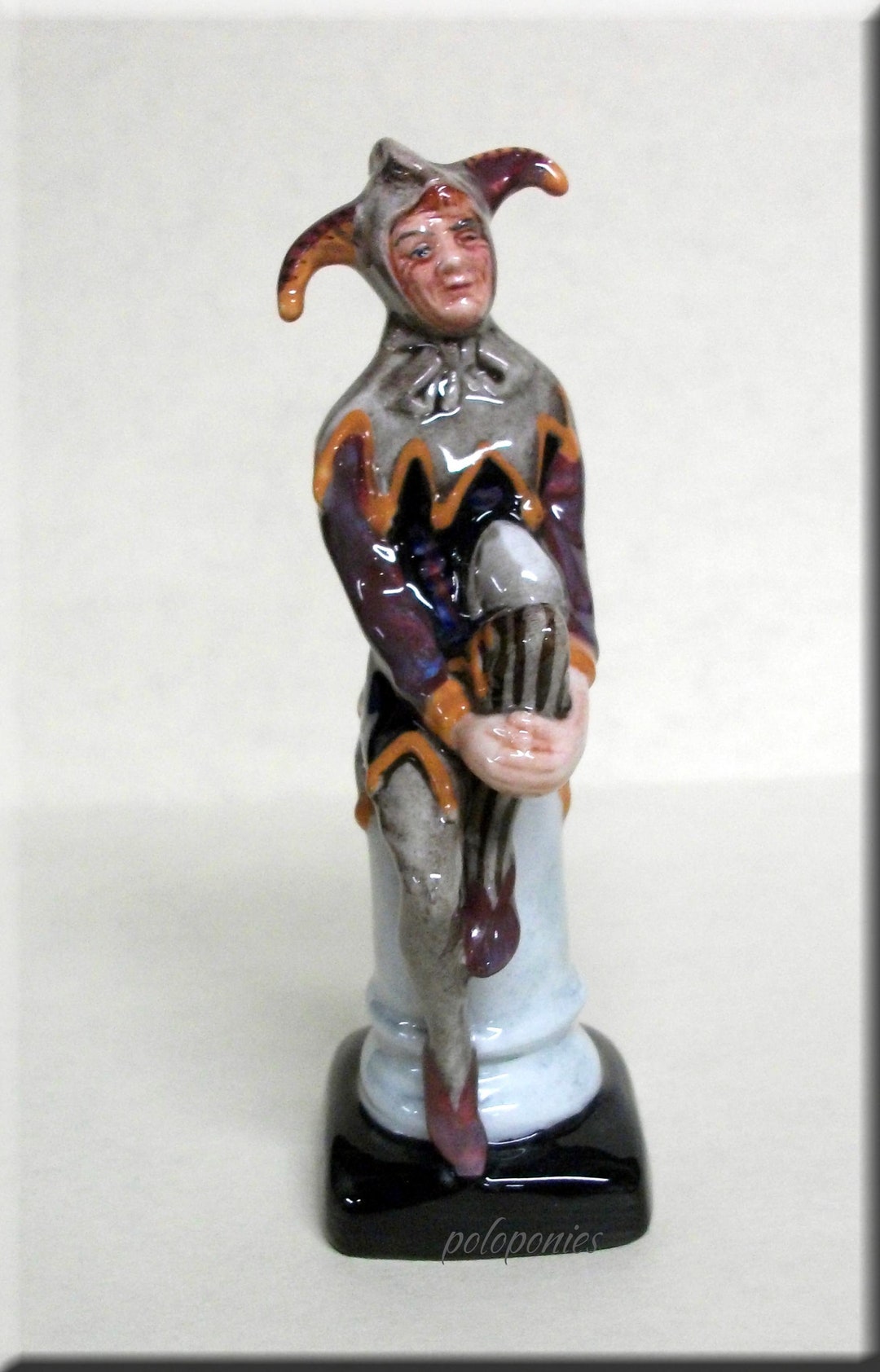 ROYAL DOULTON Jester Miniature HN3335 RD Collector's Club - Etsy