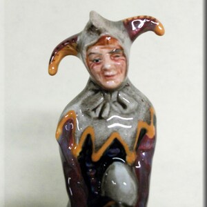 ROYAL DOULTON Jester Miniature HN3335 RD Collector's Club - Etsy