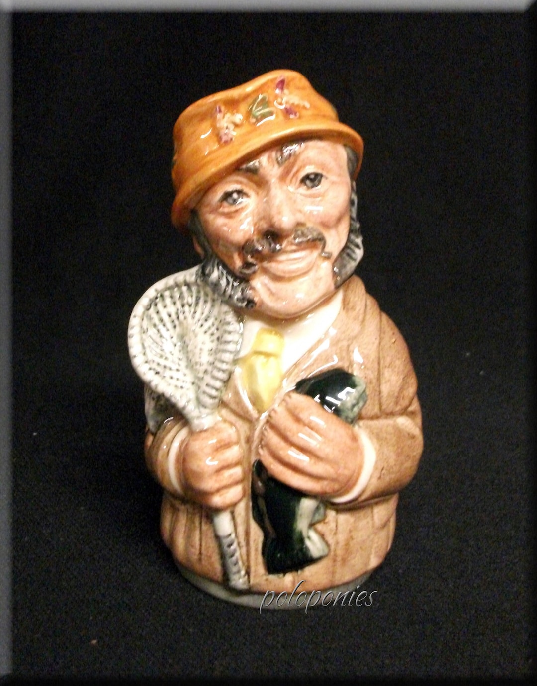 ROYAL DOULTON Fred Fly the Fisherman Toby Jug D6742 - Doultonville ...