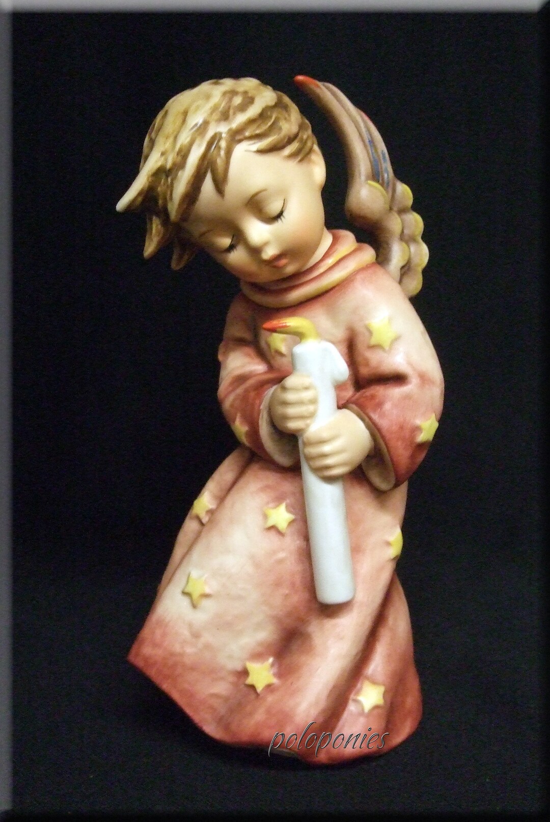 HUMMEL Heavenly Angel Tree Topper 755 Trademark 7 First Issue Back ...