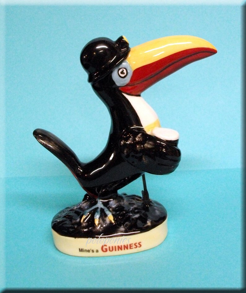 ROYAL DOULTON Guinness Miner Toucan MCL10 - Ltd Edition Advertising ...
