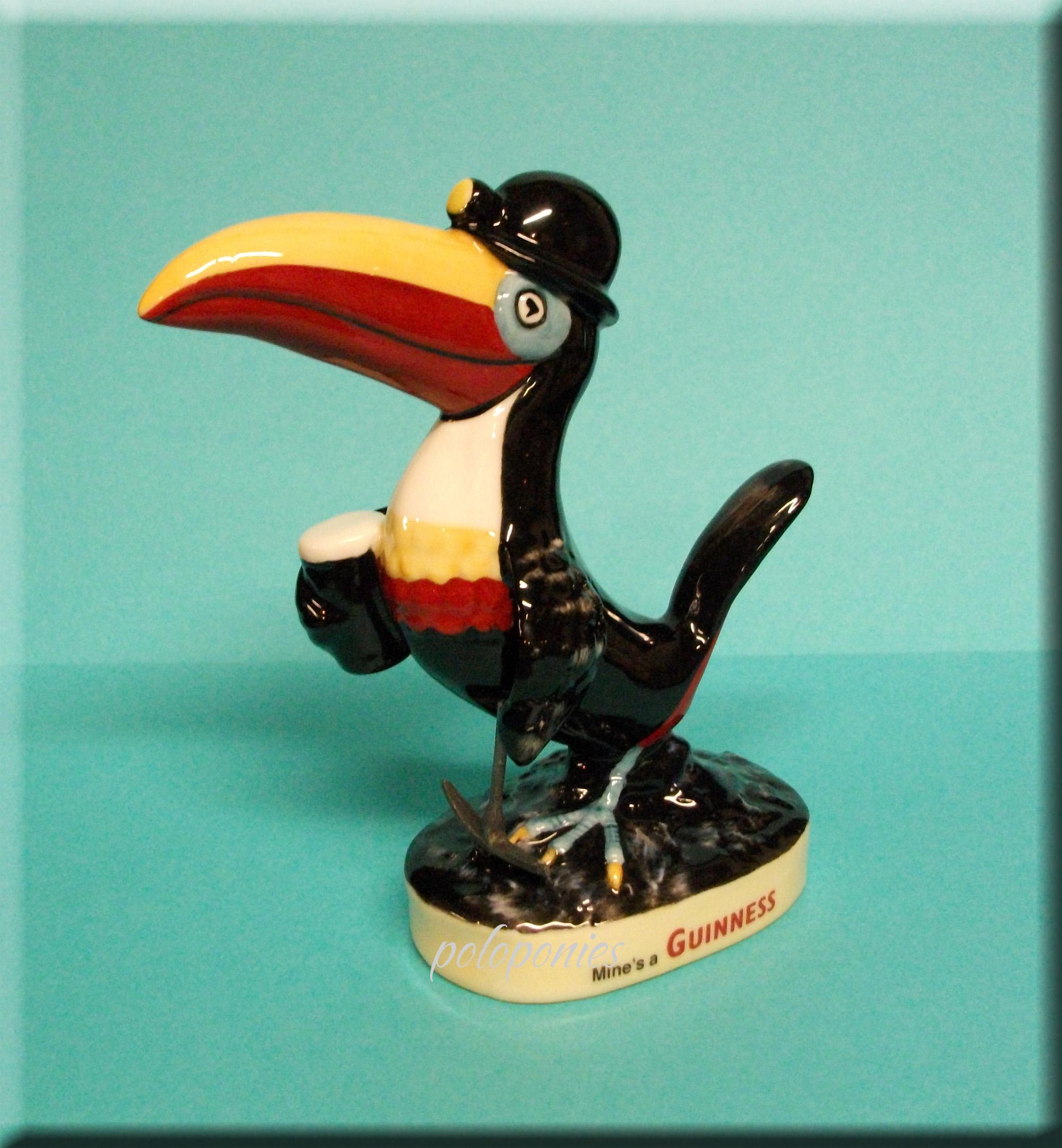 ROYAL DOULTON Guinness Miner Toucan MCL10 - Ltd Edition Advertising ...