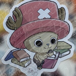 Straw Hat Anime Sticker, Anime Merch ,anime Pirate Stickers, Demon ...