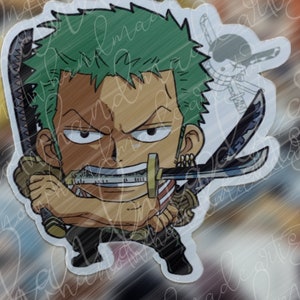 Straw Hat Anime Sticker, Anime Merch ,anime Pirate Stickers, Demon ...