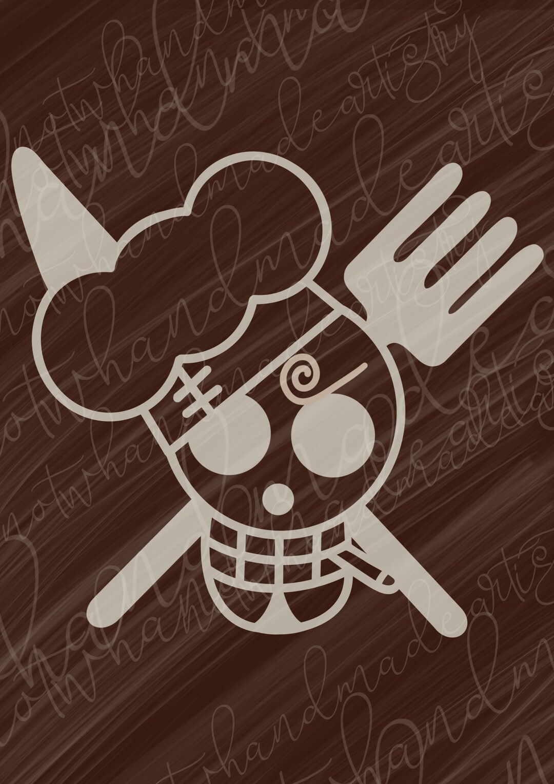 Straw Hat Anime Sticker, Anime Merch, Cook Jolly Roger Pirate ,anime ...