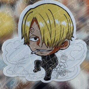 Straw Hat Anime Sticker, Anime Merch ,anime Pirate Stickers, Demon ...