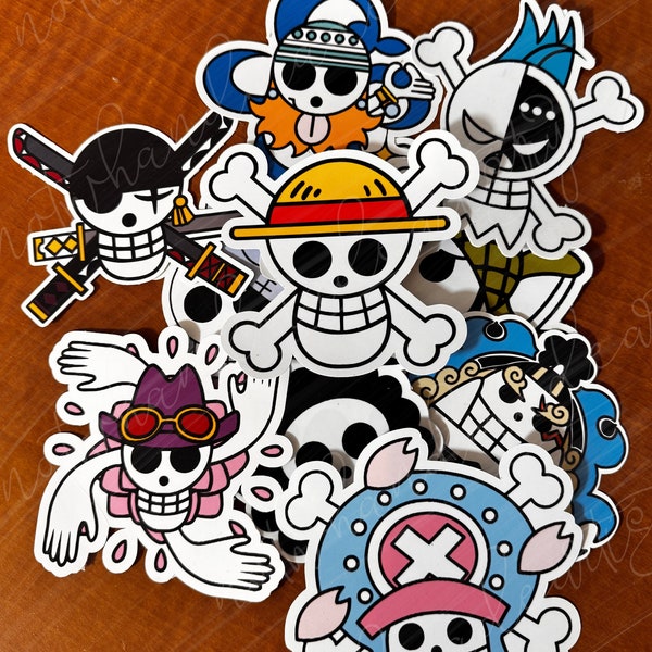 One Piece Vinyl Stickers - Etsy