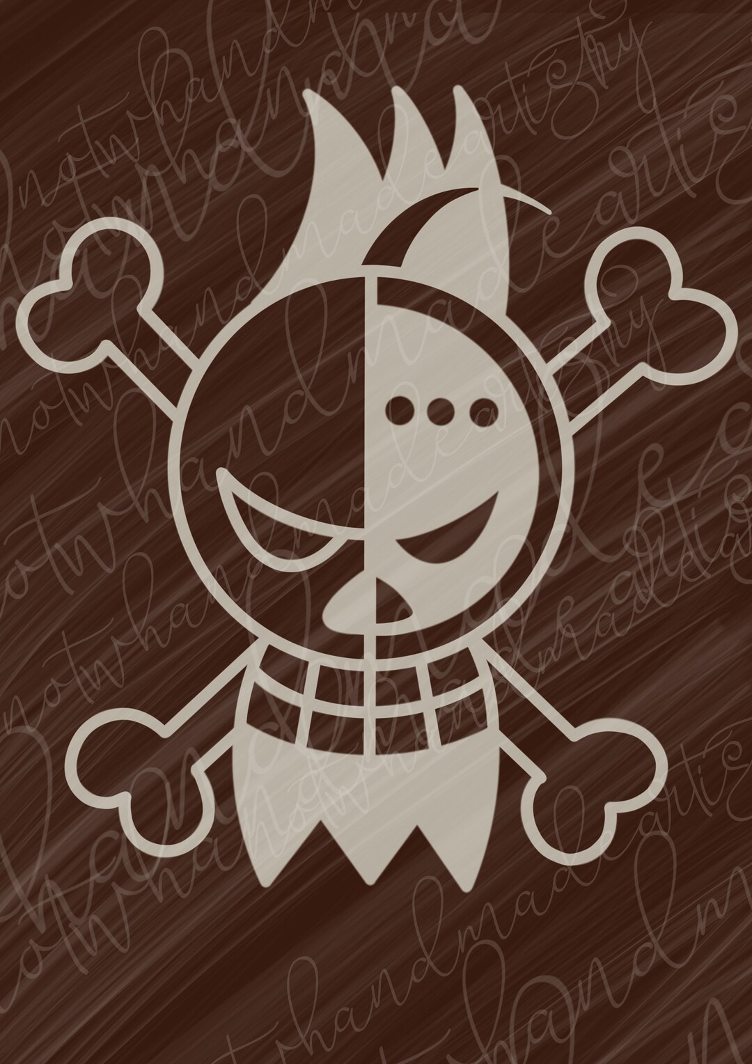 Straw Hat Anime Sticker, Anime Merch, Cyborg Jolly Roger Pirate ,anime ...