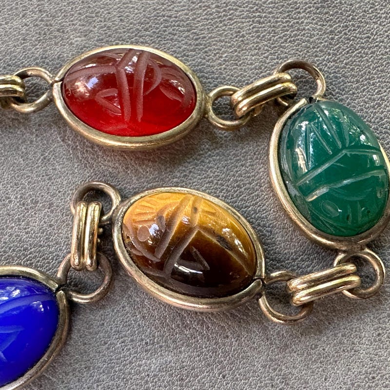 Scarab Bracelet - Etsy