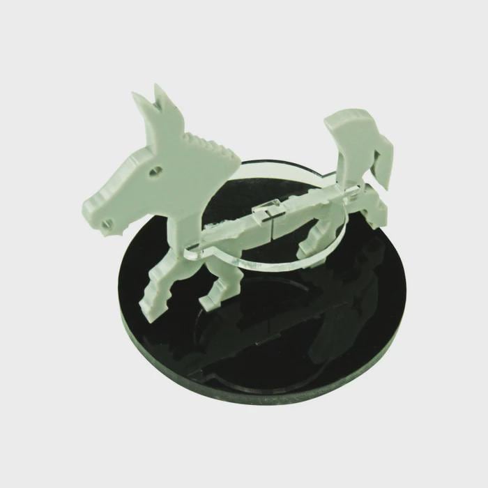 LITKO Grey Donkey Character Mount Kit | Merchant Traveler Pack Animal ...