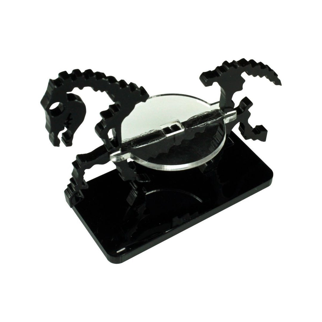 Skeletal Steed Character Mount With 25x50mm Base, Black - Etsy