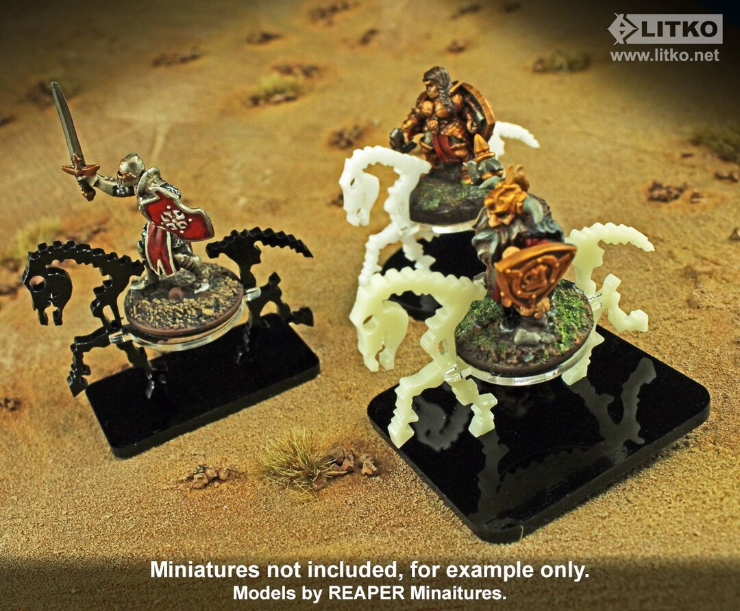 LITKO Skeletal Steed Character Mount Kit | Nightmare Hell Horse Undead ...