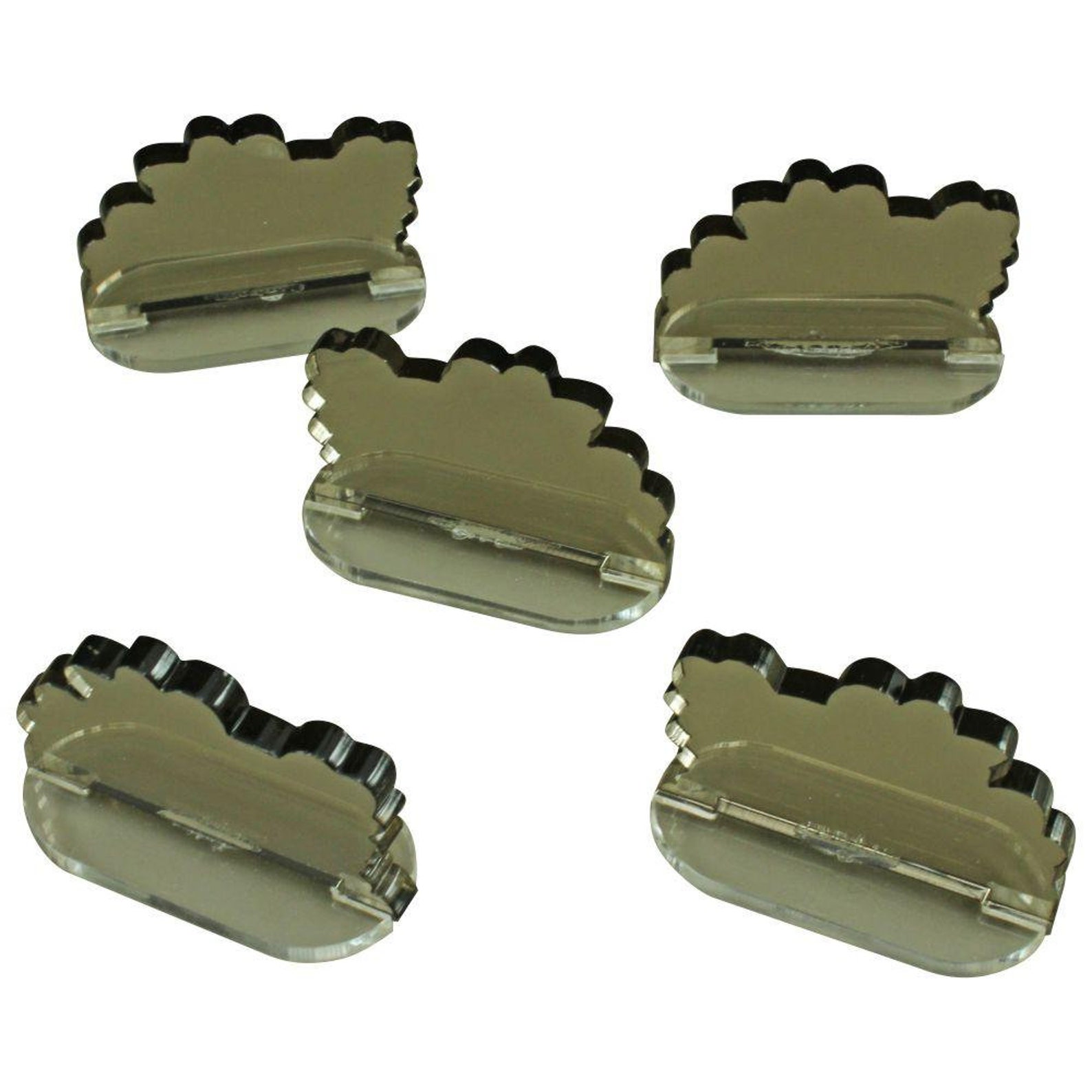 Dust Cloud Markers Translucent Grey 5 | Etsy