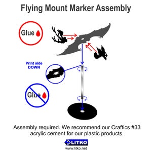 Giant Bat Character Mount Kit With 2-inch Circle Base - Etsy