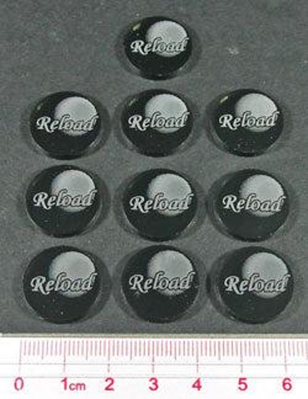 LITKO Musket Reload Tokens, Translucent Grey (10) - Etsy