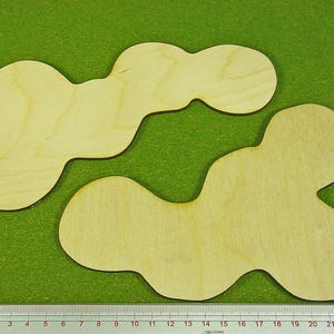 LITKO Terrain Bases | Modular 3mm Plywood Bases for Wargame Terrain ...