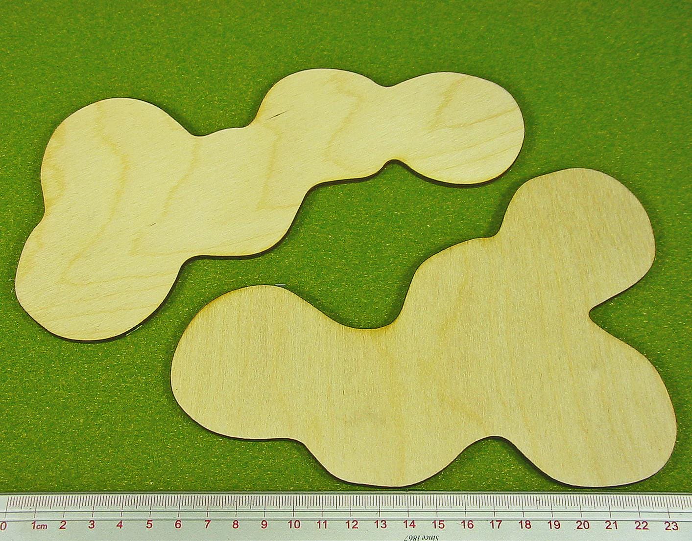 LITKO Terrain Bases | Modular 3mm Plywood Bases for Wargame Terrain ...