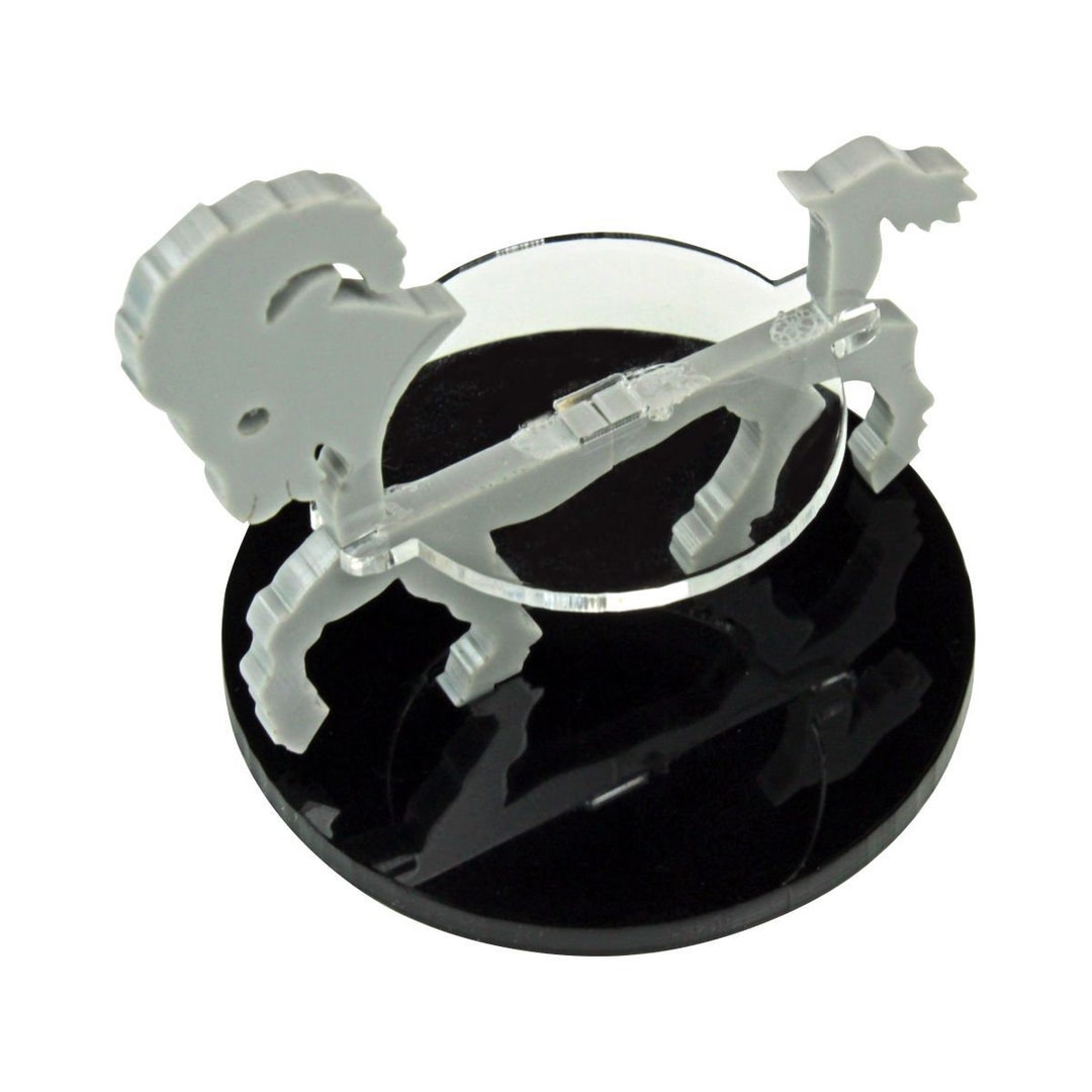 LITKO Grey Ram Character Mount | 50mm Circular Base | RPG Miniature ...