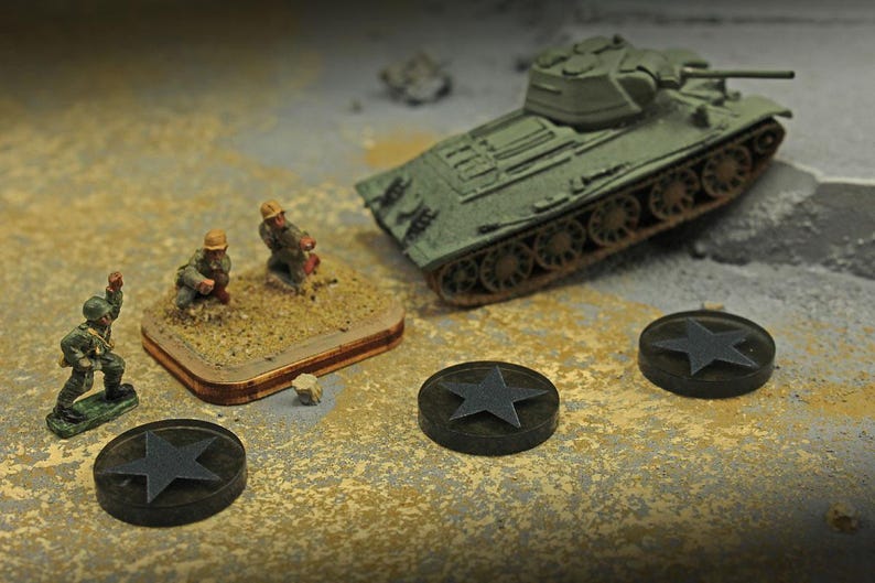 LITKO World War II Army Tokens | WWII Night War Tokens | Campaign ...