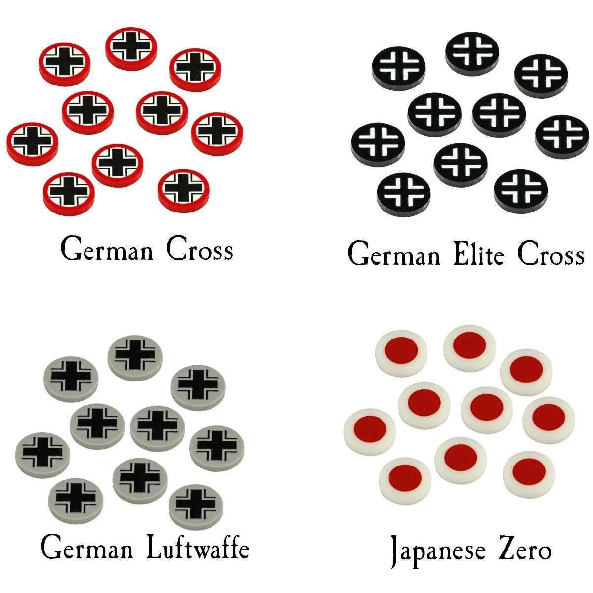 LITKO World War II Army Tokens | WWII | Campaign, Activation, Objective ...