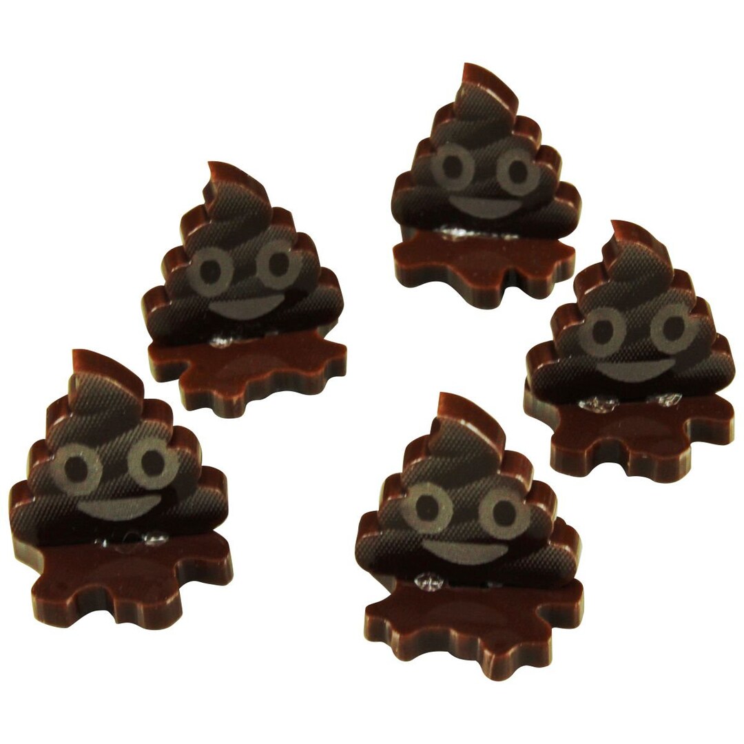 Poop Emoji Markers, Brown 5 - Etsy Österreich