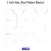 LITKO 3-inch Hex Grid Stencil, Star Pattern - Etsy