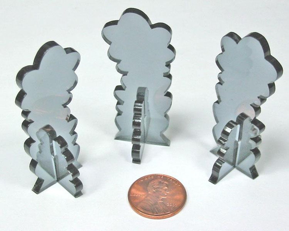 LITKO Smoke Column Markers Large Translucent Grey 3 - Etsy