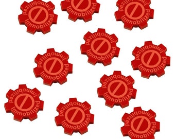 Mini Missiles Red 10 | Etsy